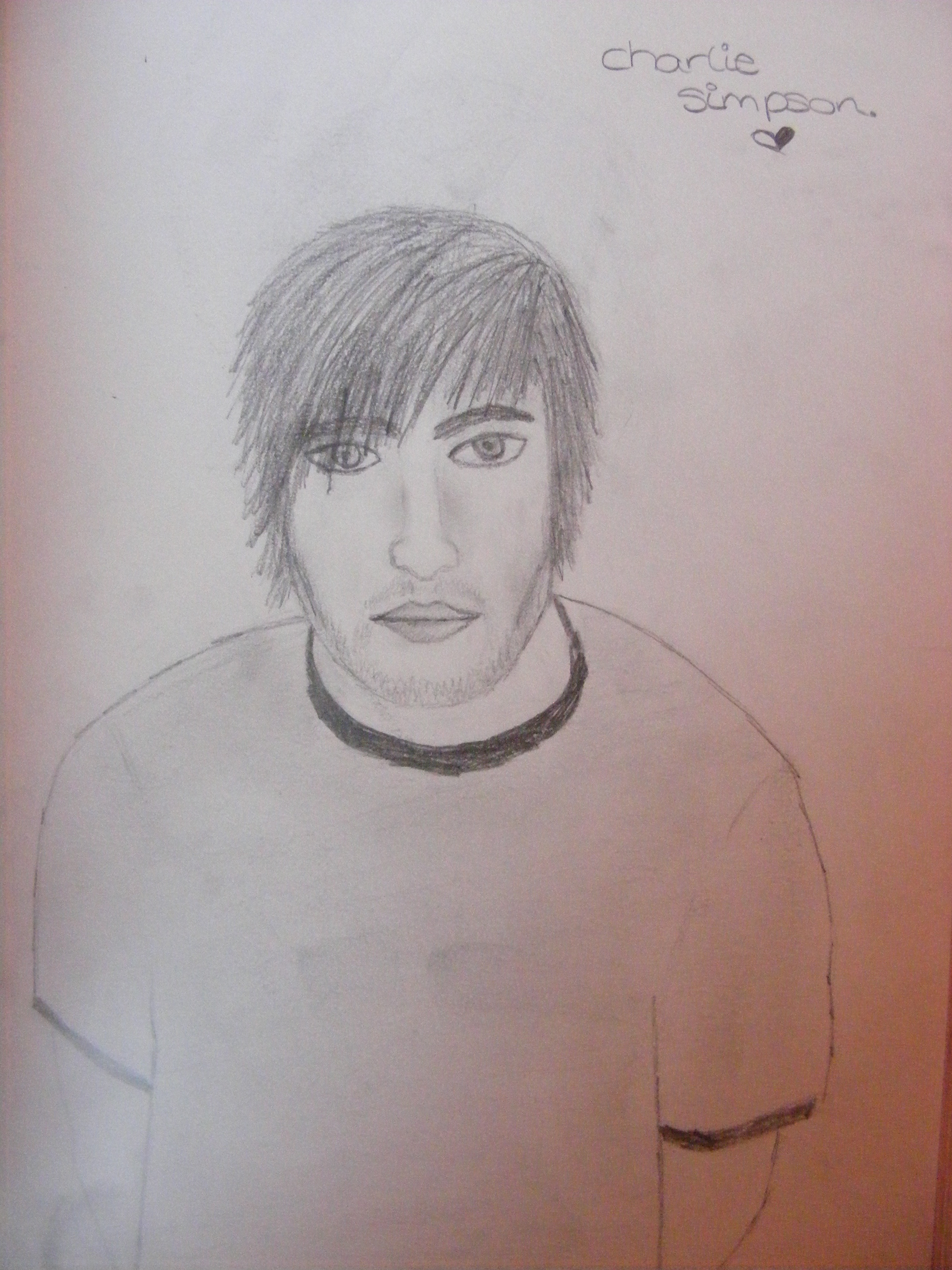 Charlie Simpson, Fighstar Drawing by thatemokid - DragoArt