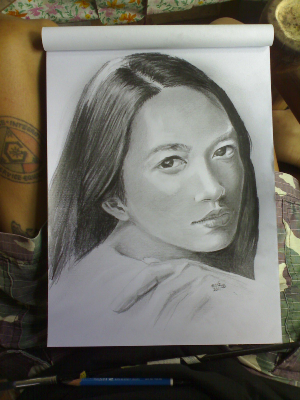 Miss Simplicity Drawing by edison - DragoArt