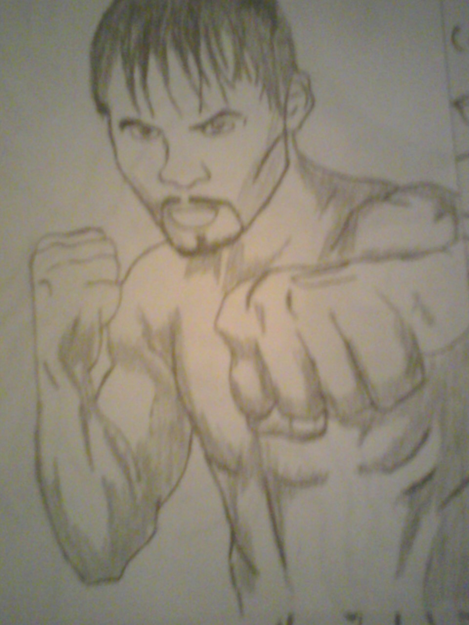Manny Pac Man Pacquiao Drawing by steeler43 - DragoArt