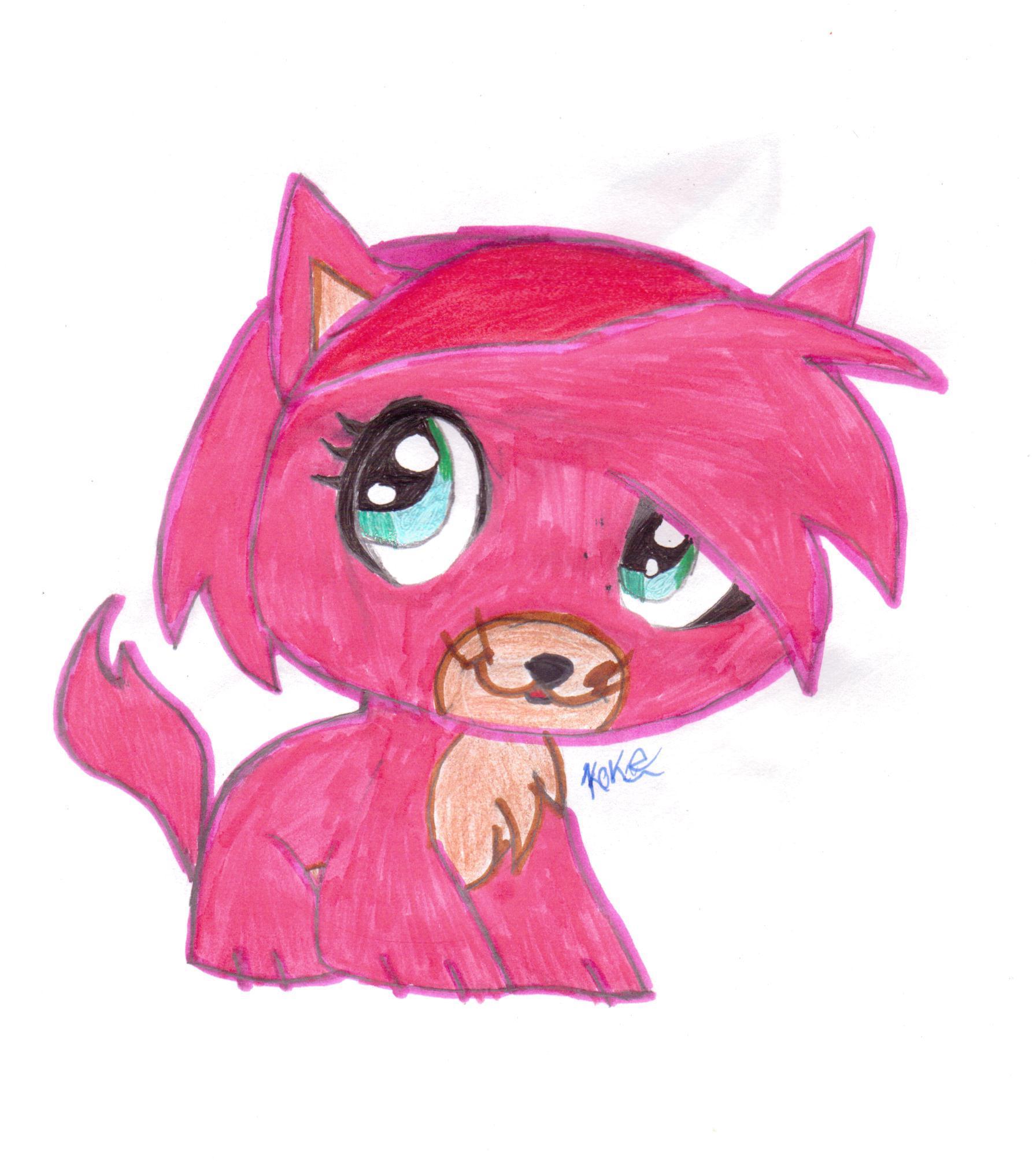 Amy Cat Drawing by KOOPERCAP - DragoArt
