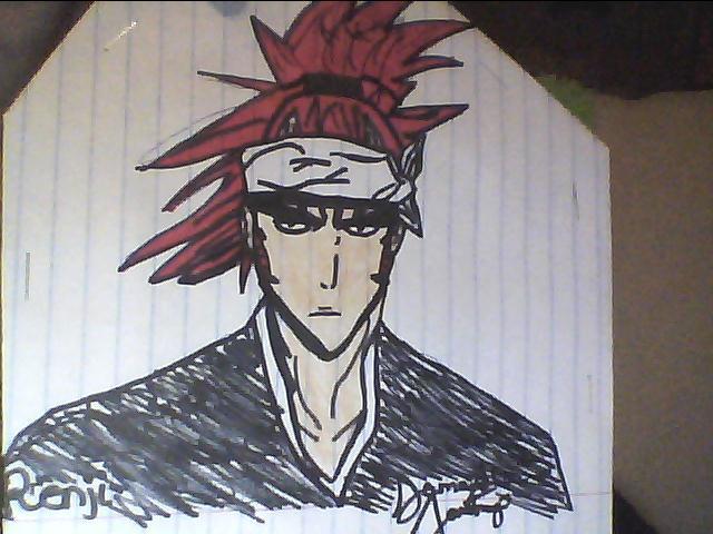 Renji From Bleach Drawing by mastersammy - DragoArt