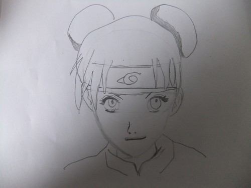 Tenten Drawing by Becca_ - DragoArt