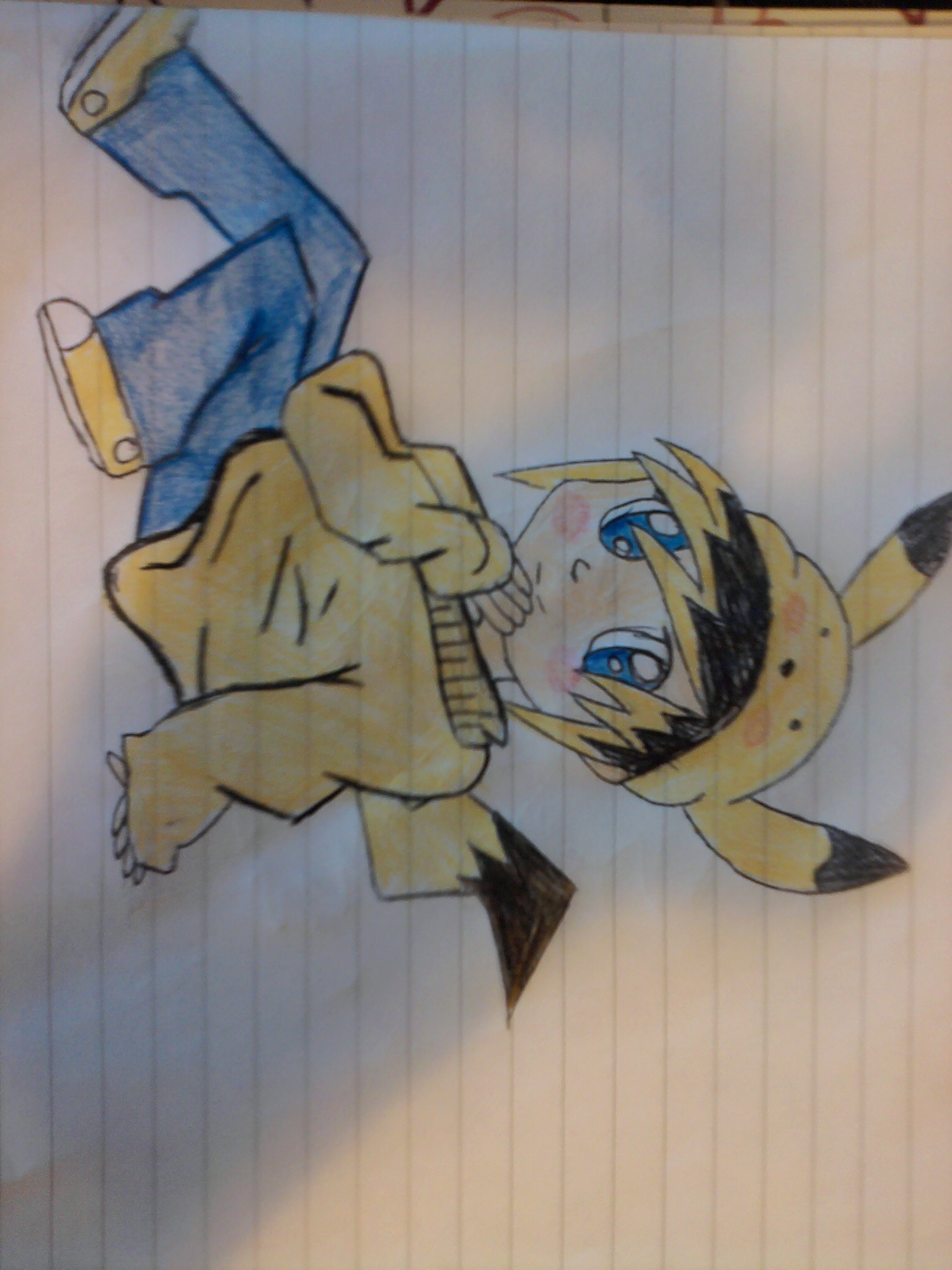 Pikachu Boy Drawing by SoMeDaY123 - DragoArt