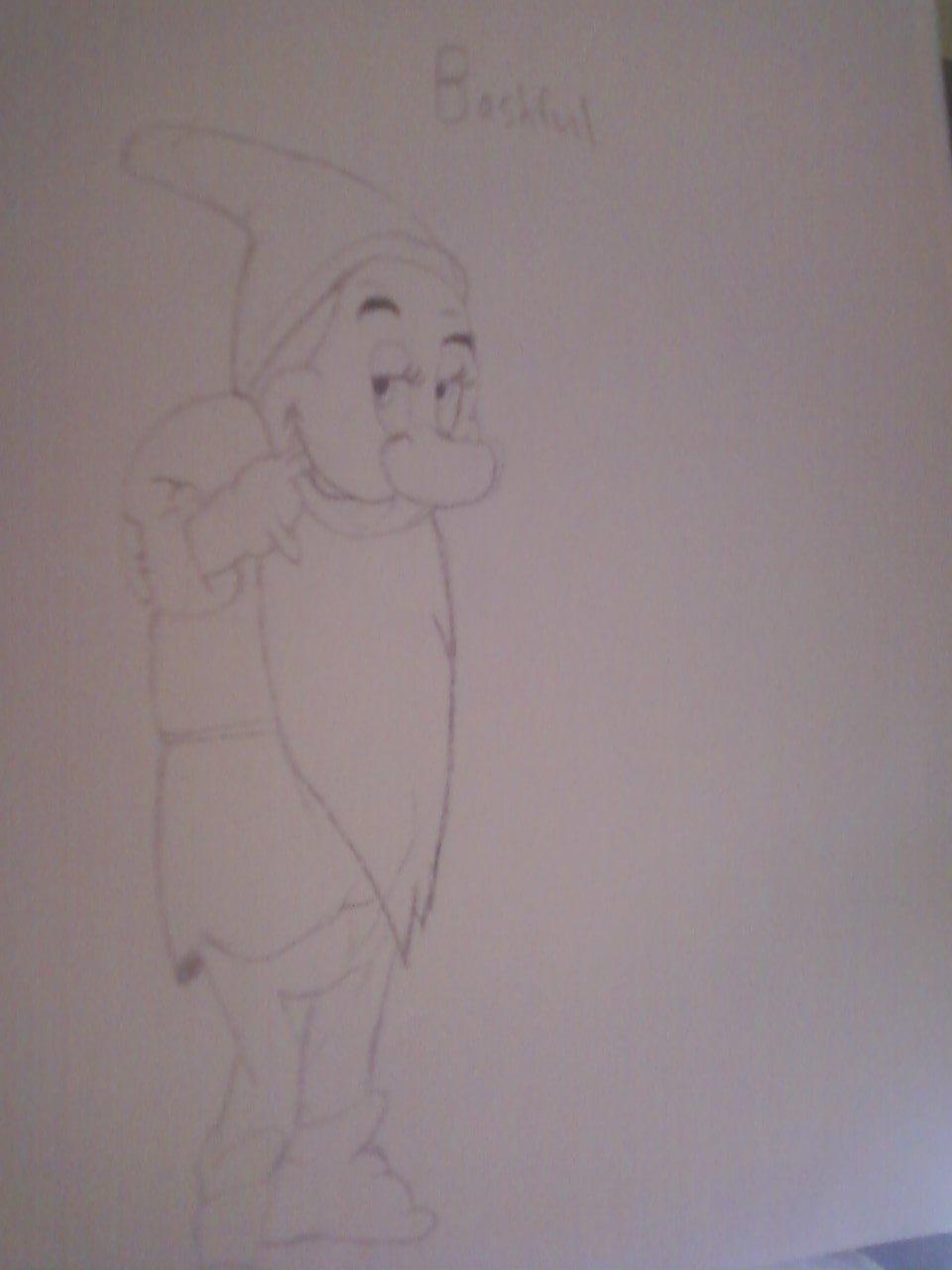 Bashful Drawing by Candygirl56100 - DragoArt