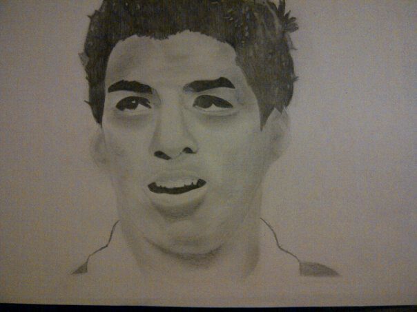 Luis Suarez Drawing by craig92 - DragoArt