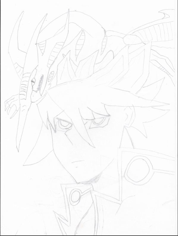 Yusei Fudo Drawing by ArtistDude55 - DragoArt