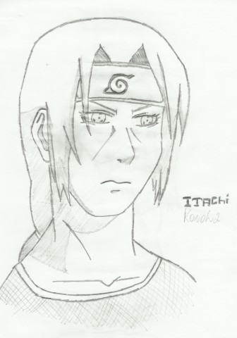Itachi Konoha Drawing by meloomatheus - DragoArt