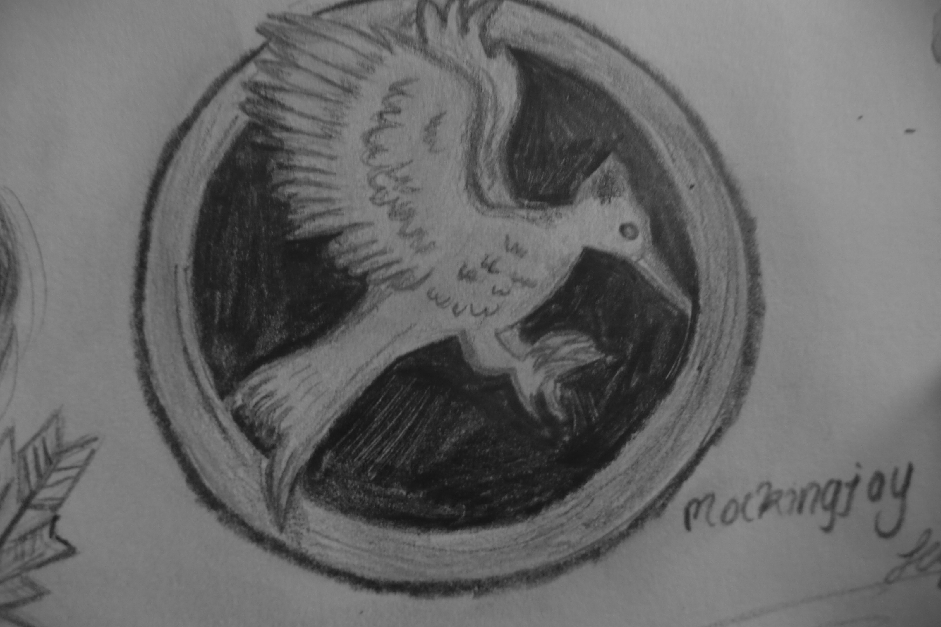 Mockingjay Drawing by KaCeyStadium - DragoArt