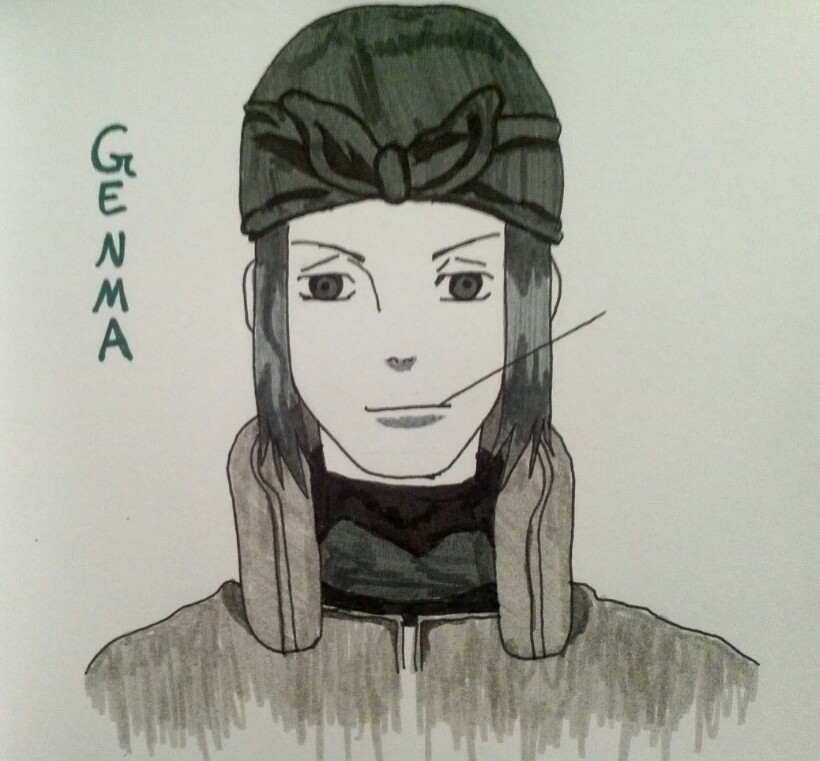 Genma Shiranui Drawing by MusicArtluv - DragoArt