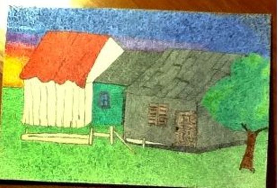 Dotted House Drawing by KristmasKiller - DragoArt