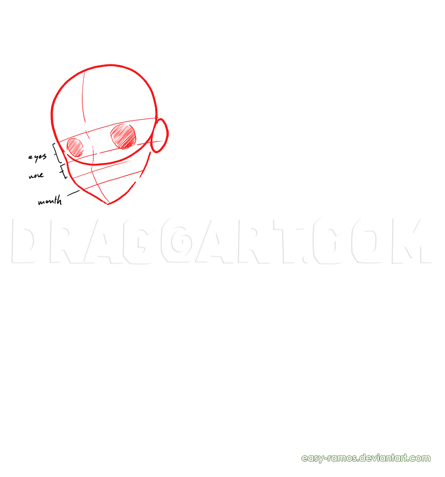How To Draw Manga Style Step By Step Drawing Guide By Easyramos