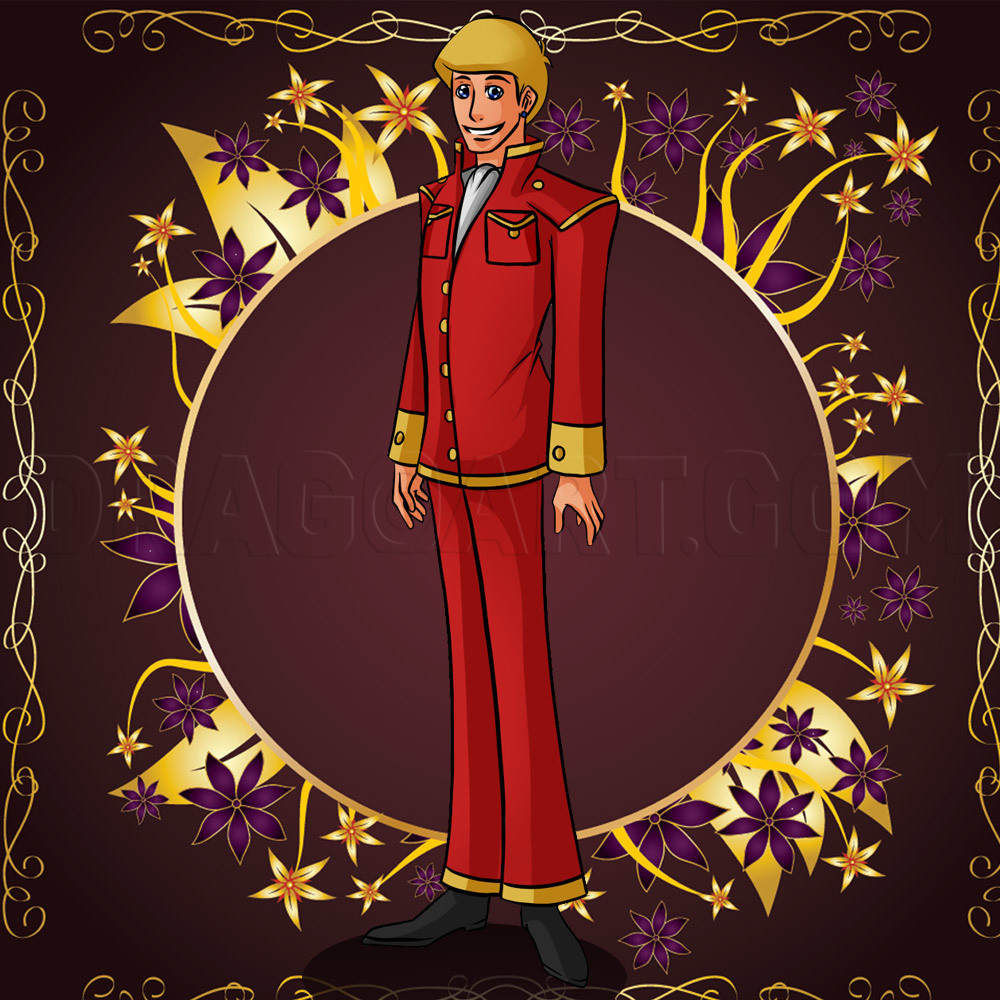 How To Draw A Prince, Step by Step, Drawing Guide, by Dawn - DragoArt