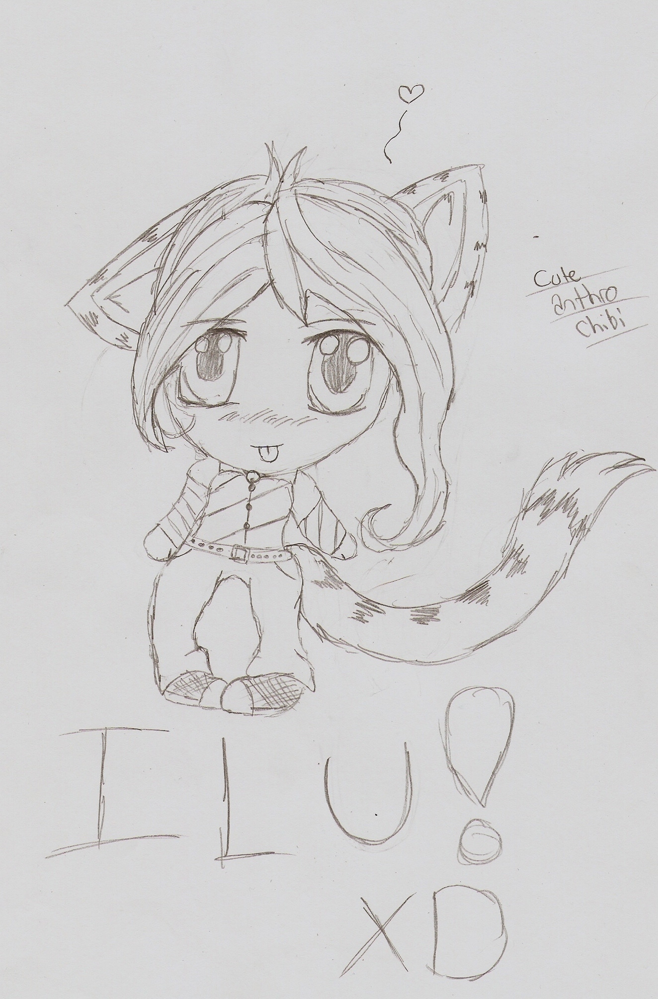 Chibi Drawing by astaXhuntress - DragoArt