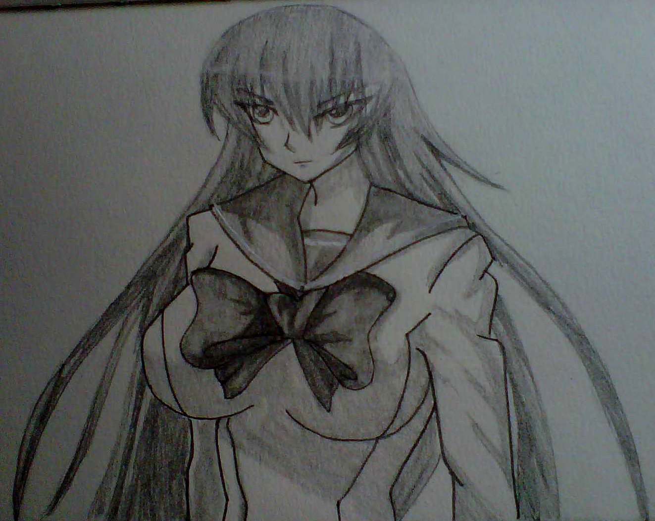 Saeko From Highschool Of The Dead Drawing By Crochetamommy Dragoart