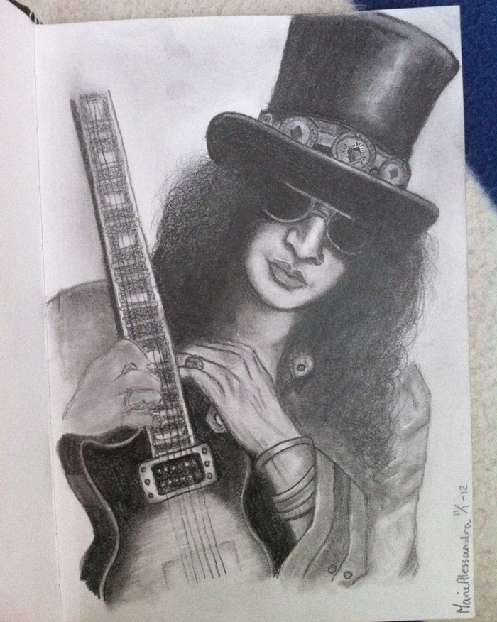 Slash Drawing by mariealessandra - DragoArt