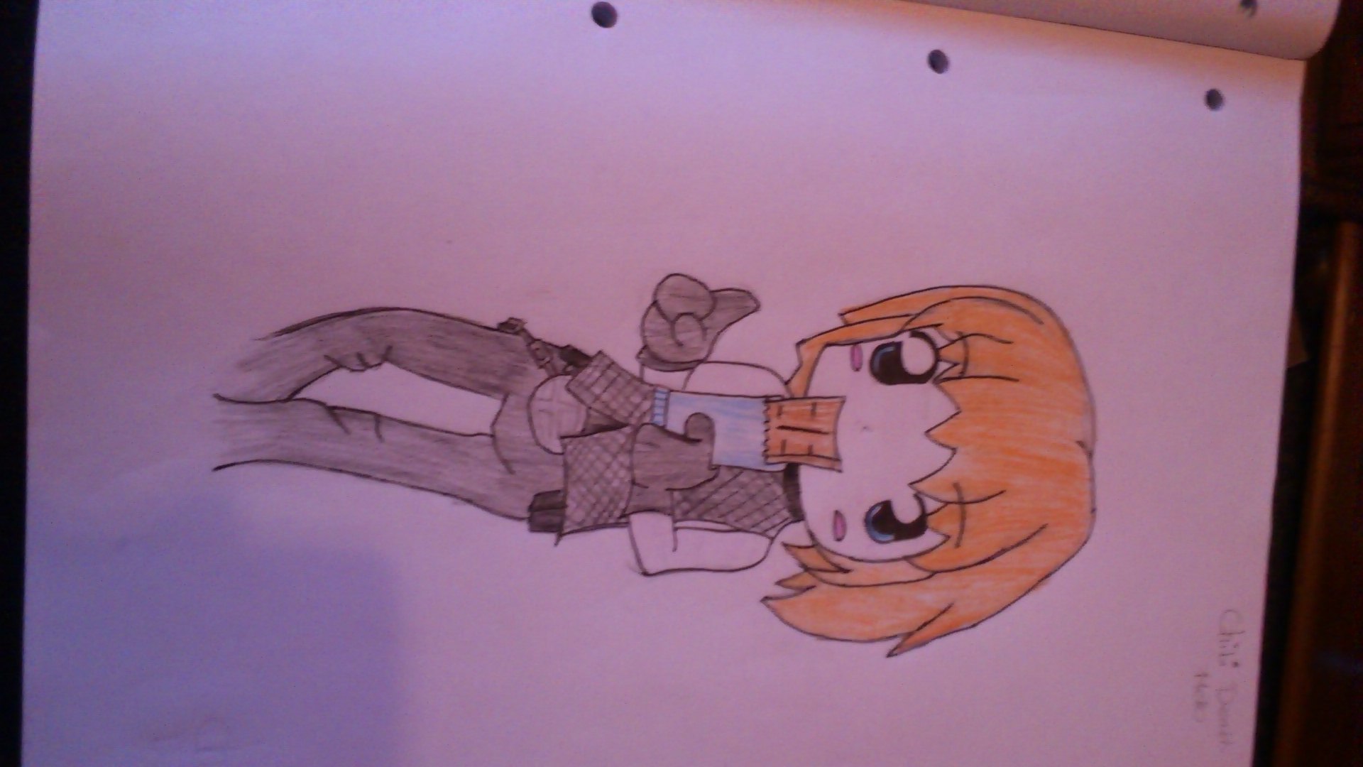 Chibi Mello Death Note Drawing by Angelcool - DragoArt