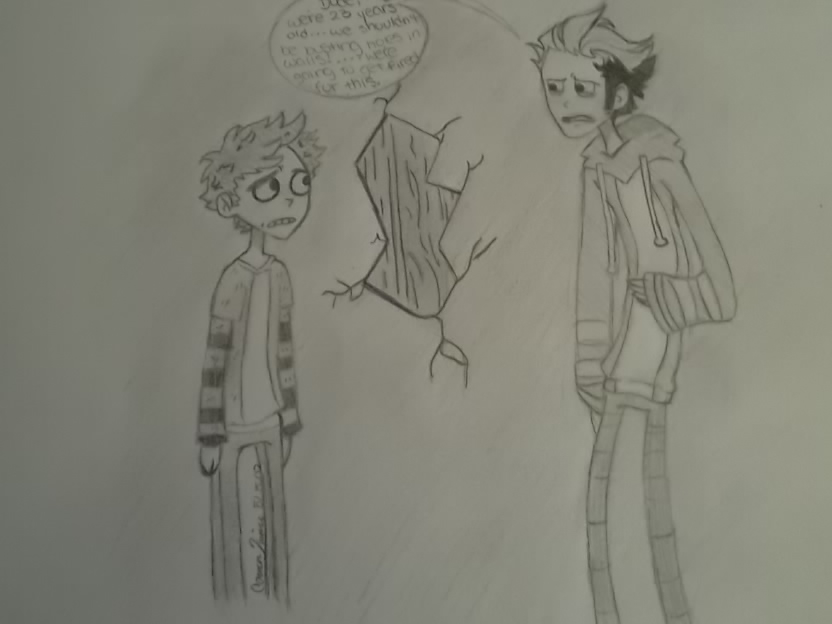 Mordecai X Rigby Human