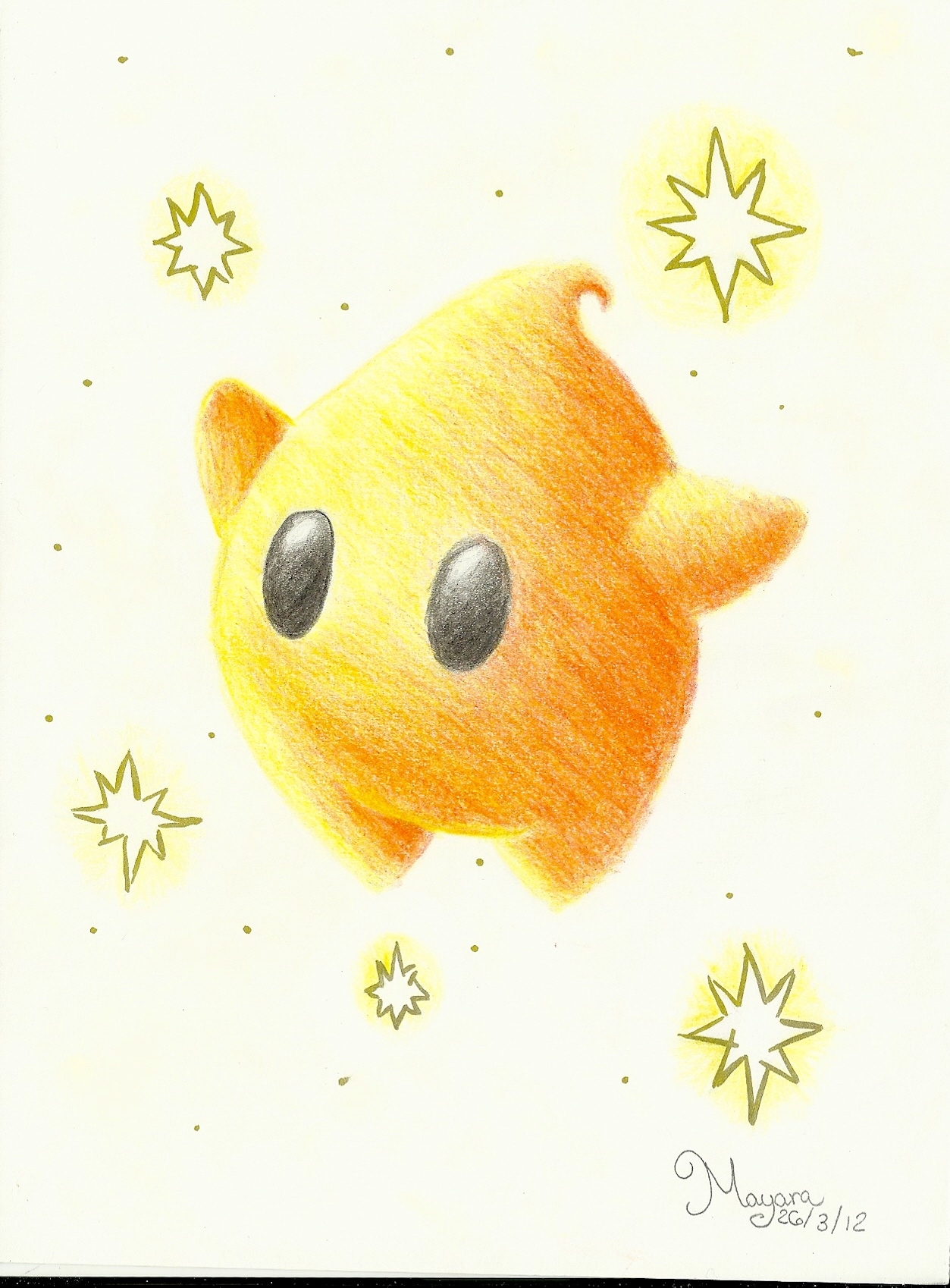 Luma 3d Drawing by Mayara - DragoArt