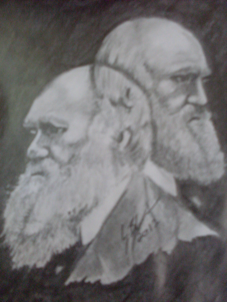 Charles Darwin Drawing by jblackburn - DragoArt