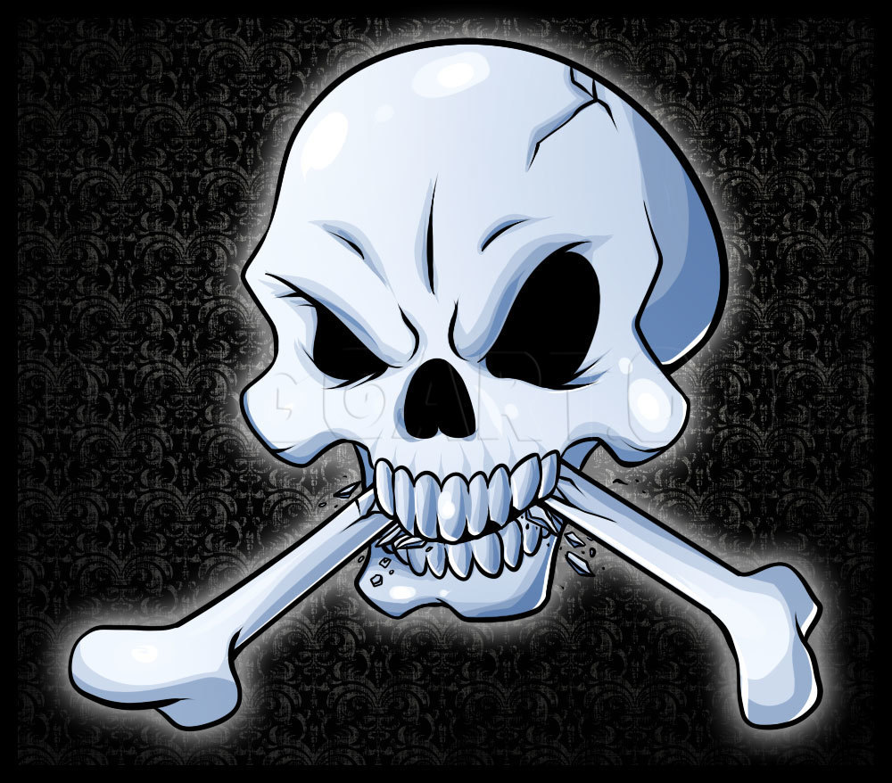 How To Draw Bones Step By Step Drawing Guide By Dawn DragoArt