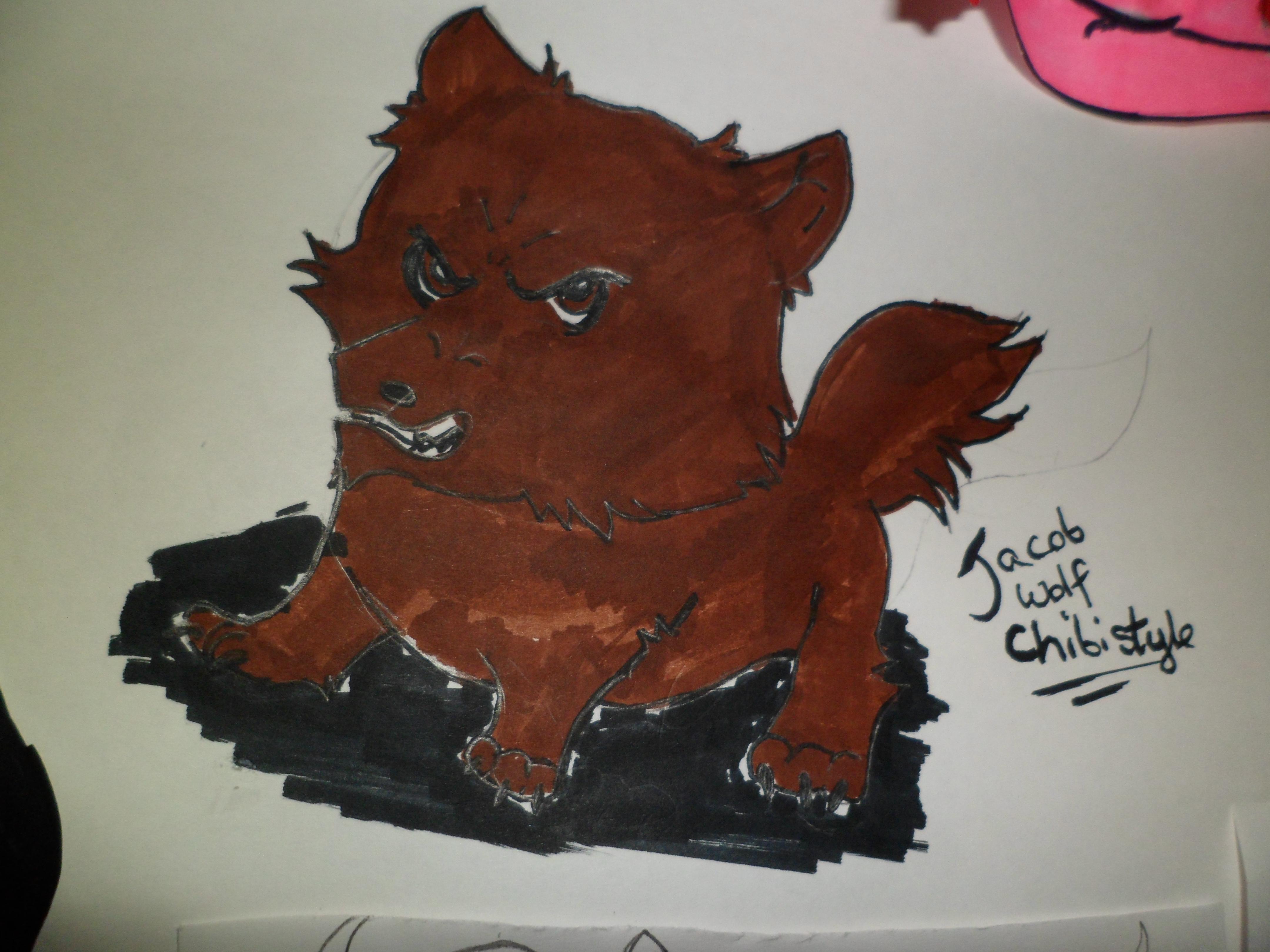 Jacob Wolf Drawing by eeyore1998 - DragoArt