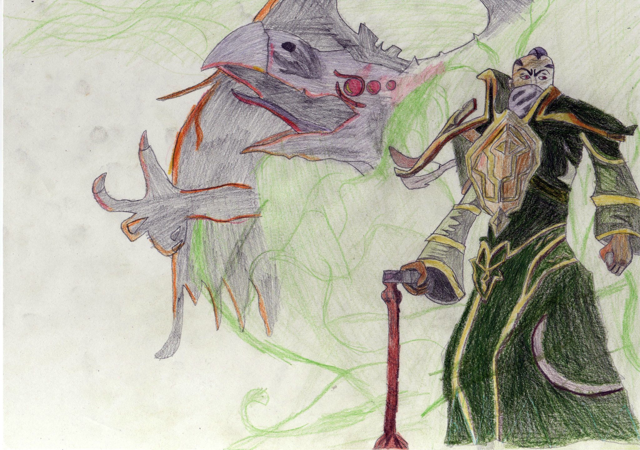 My Swain From League Of Legends Drawing by alexk8 - DragoArt