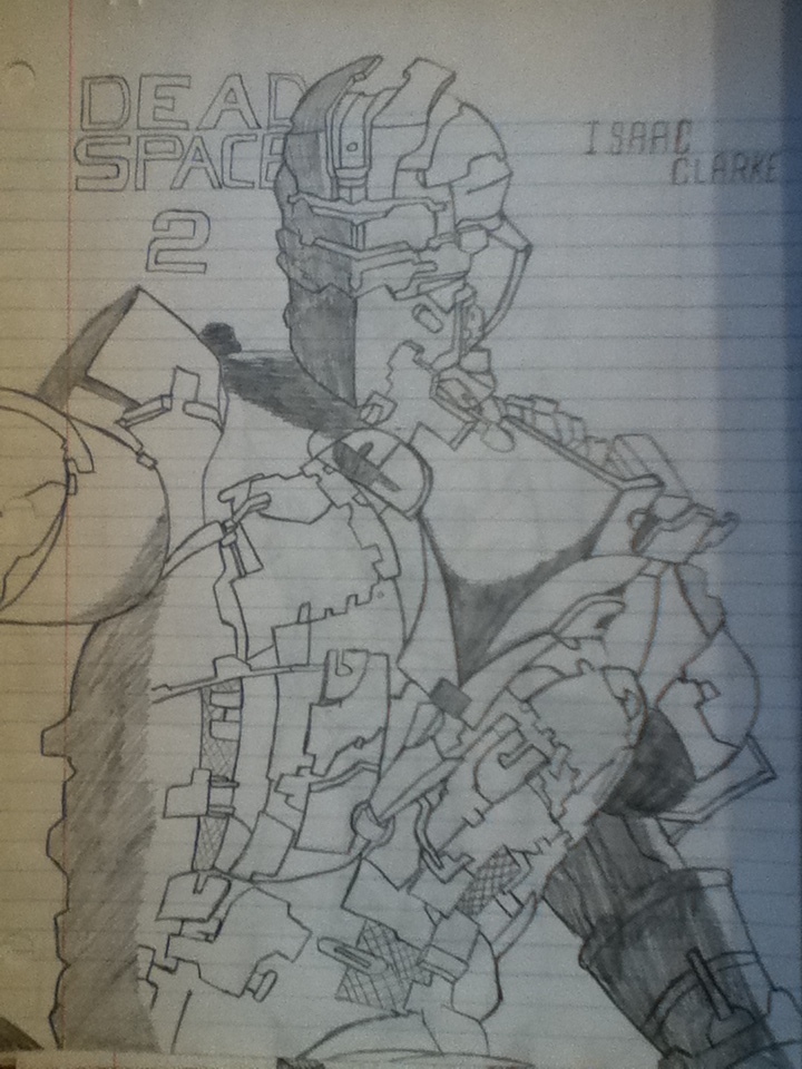 Dead Space 2 Drawing by Falcon729 - DragoArt
