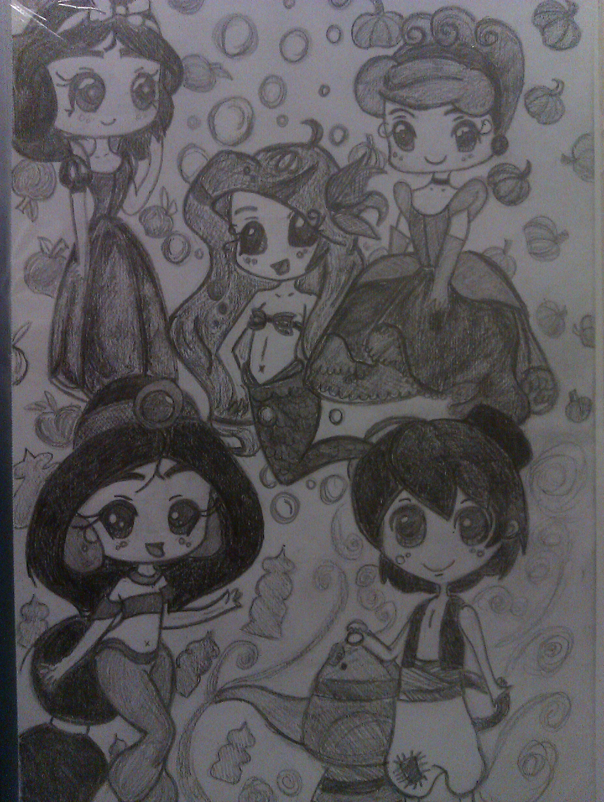 Disney Magic Drawing by bambam6517 - DragoArt