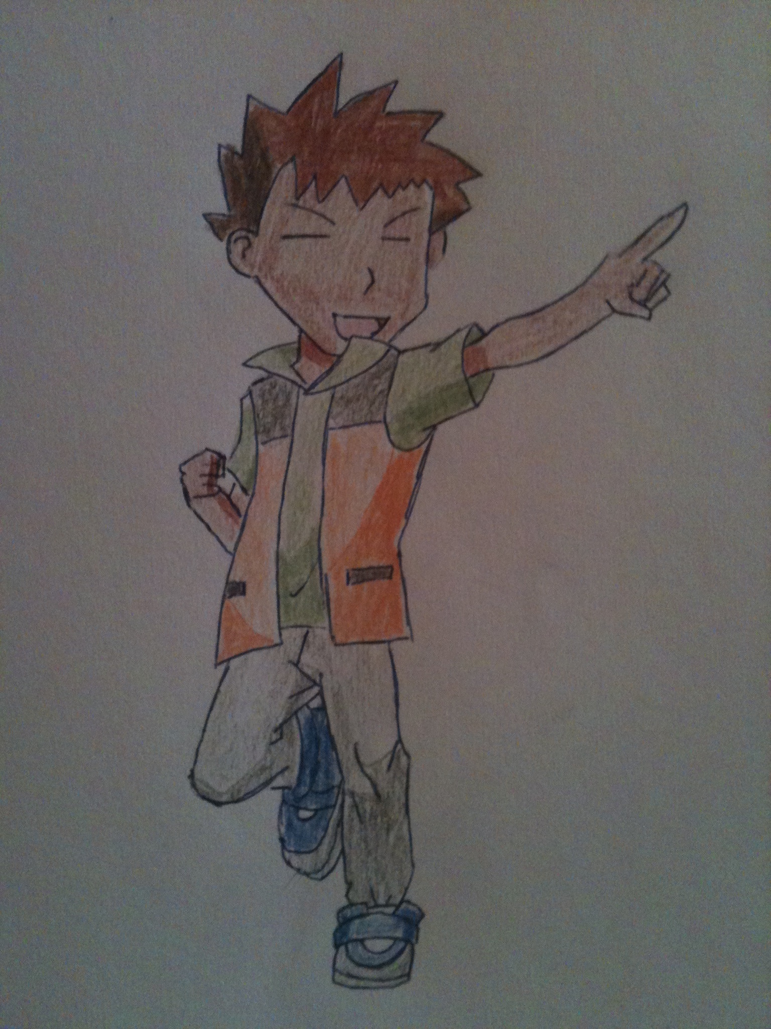 Brock (anime) Drawing by PokeFreak373 - DragoArt