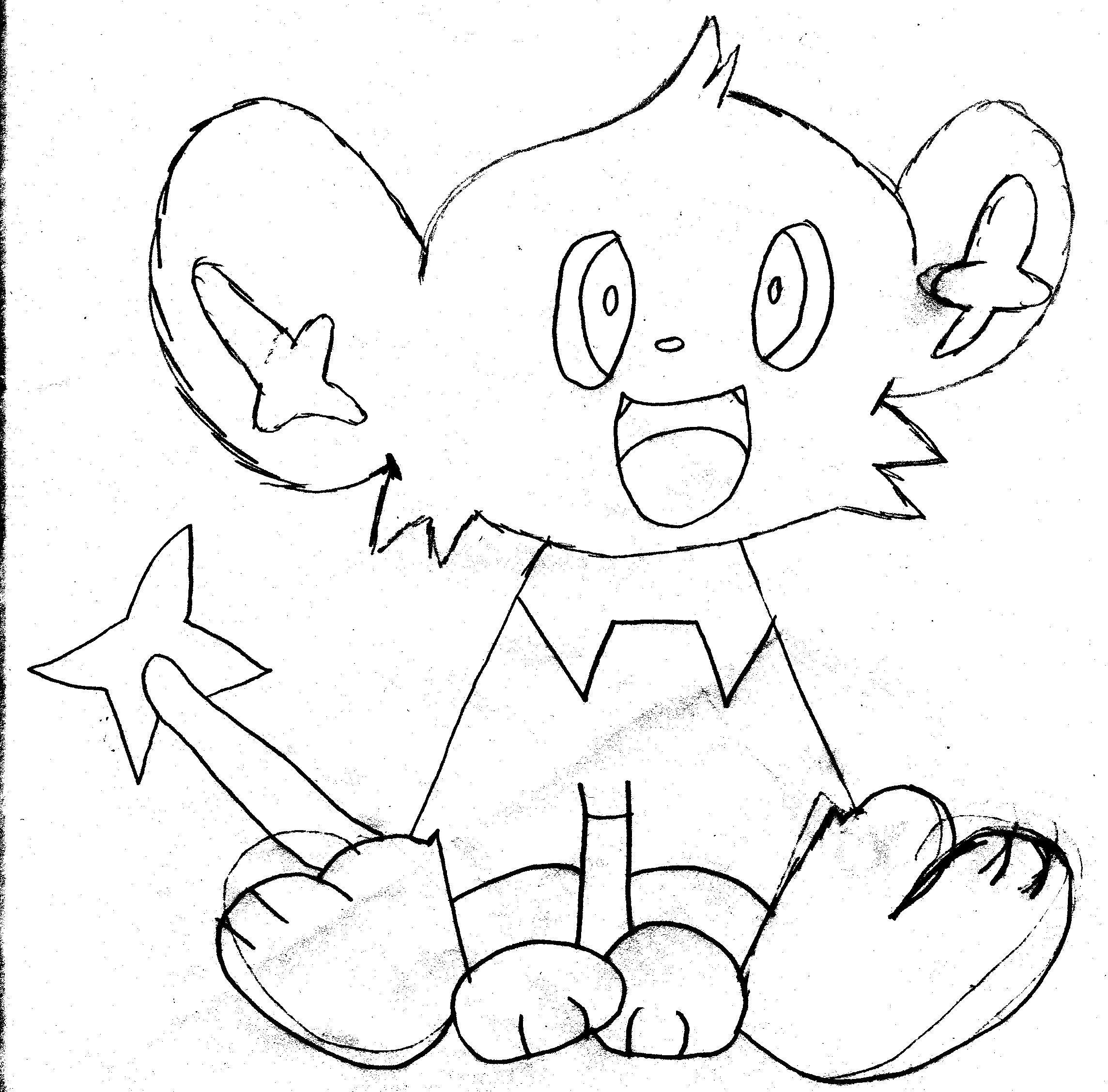 Shinx Drawing by Oshawott2807 - DragoArt