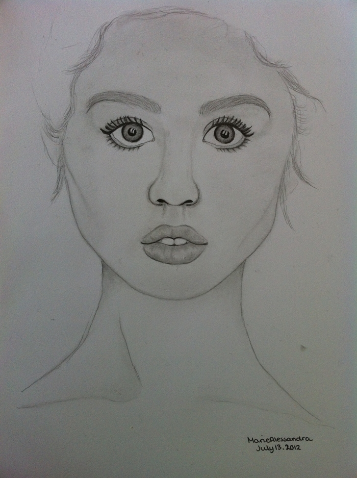 Allison Harvard Drawing by mariealessandra - DragoArt
