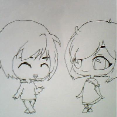Chibi Couple Drawing by aman117 - DragoArt