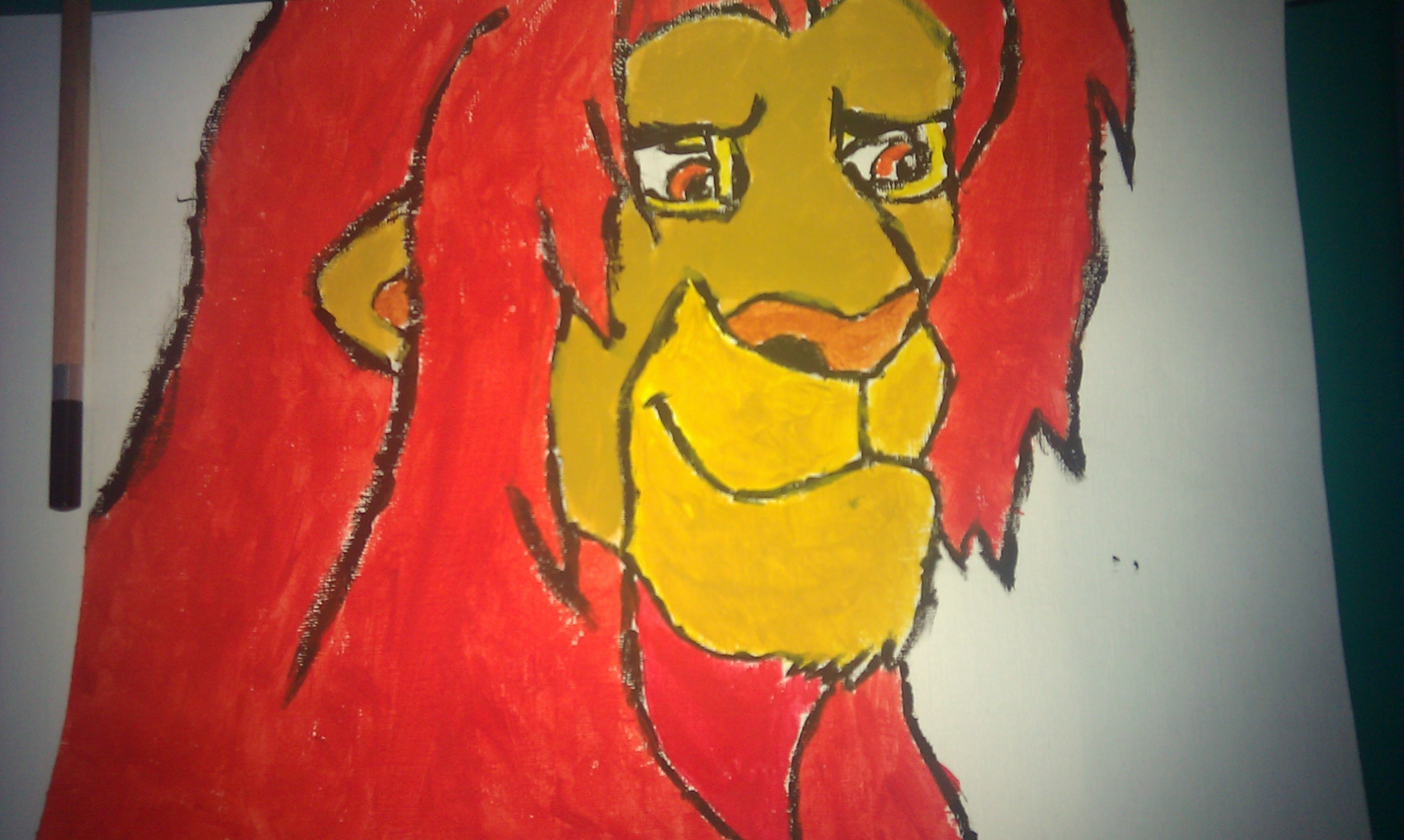 Tlk Simba Drawing by Wolfheart - DragoArt