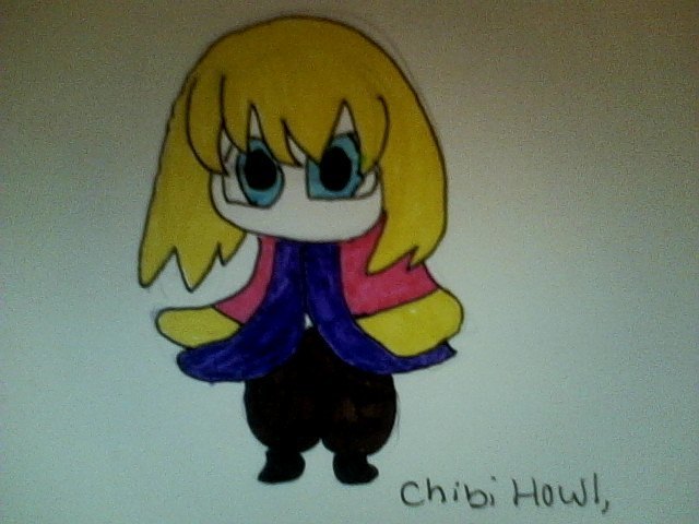 Chibi Howl, Howls Moving Castle Drawing by TheMysteriousAngel - DragoArt