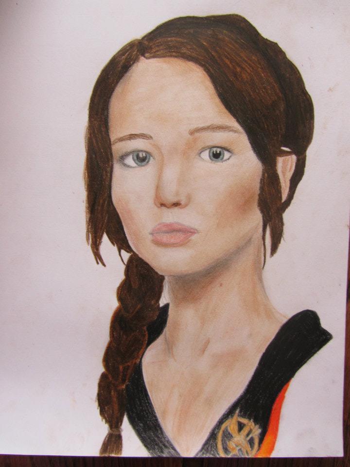 Katniss Everdeen Drawing by MissLupin - DragoArt