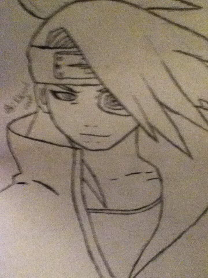 Deidara,akatsuki Drawing by elyjahcook - DragoArt