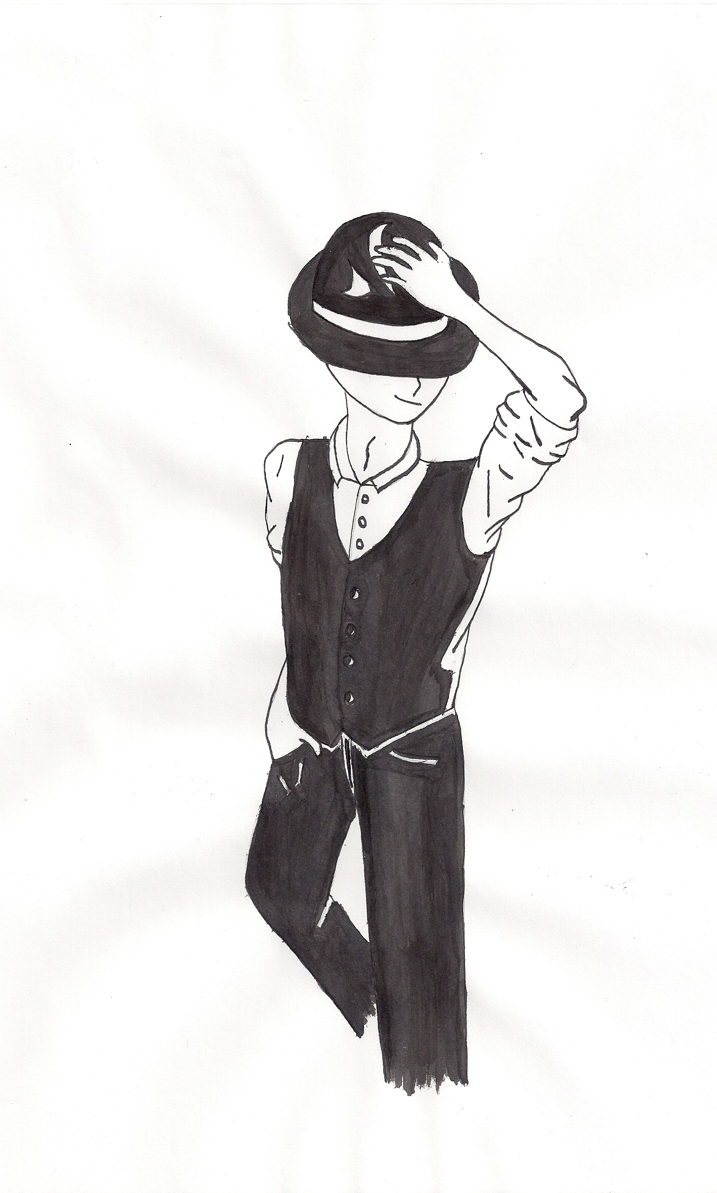 Random Guy Drawing by neven666 - DragoArt