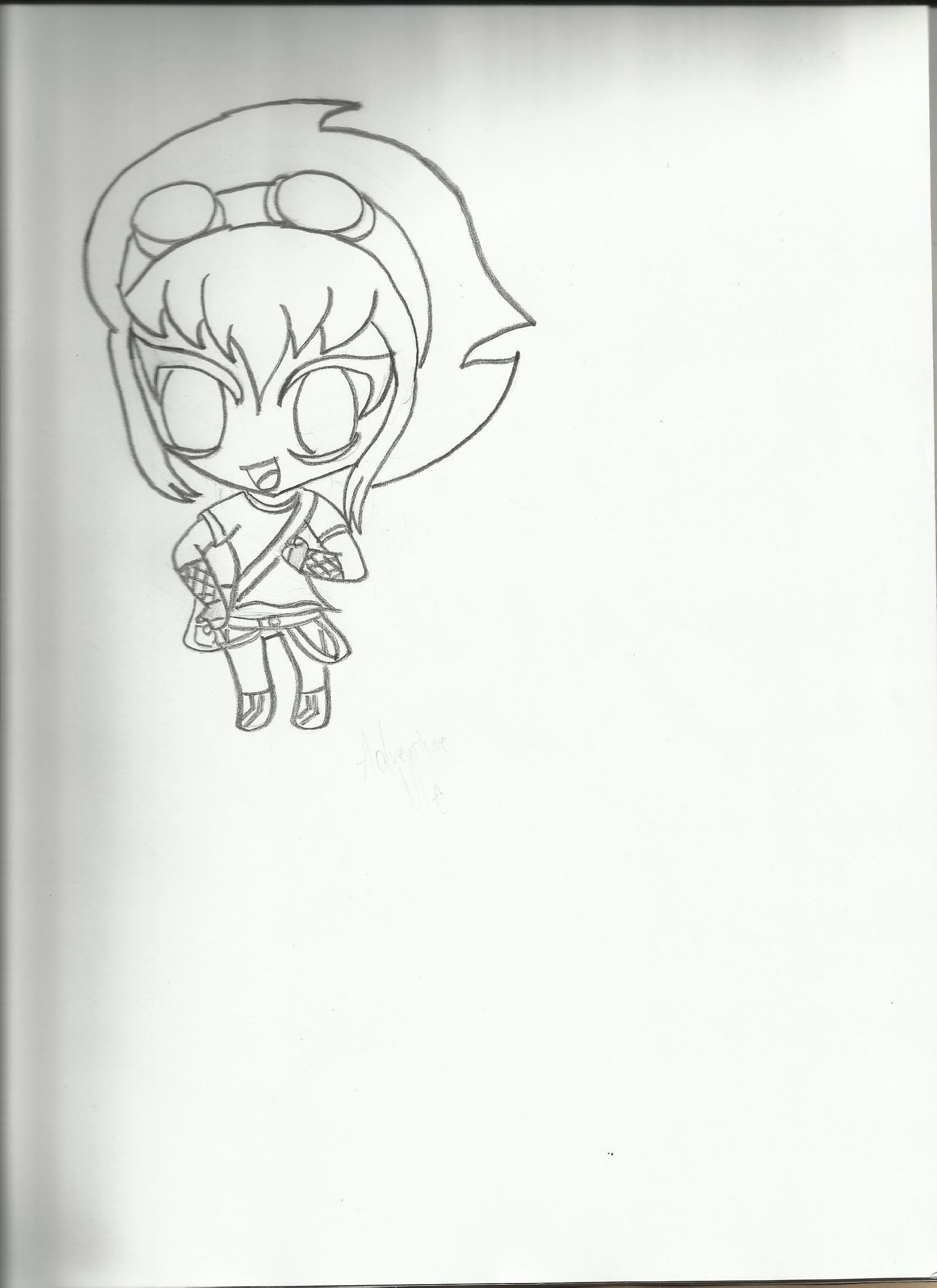 Adventure Chibi Drawing by helena - DragoArt