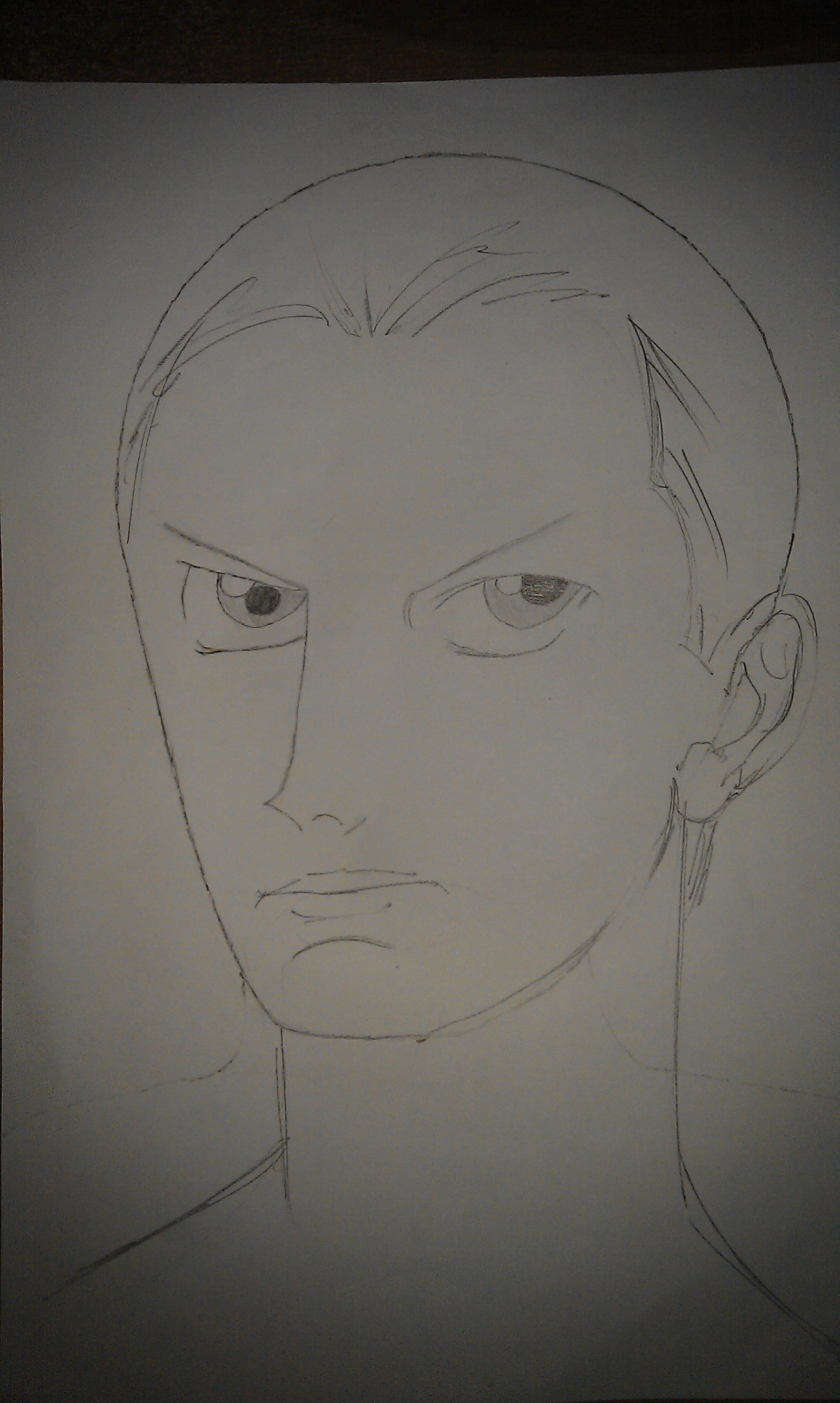 First Sketch Drawing by Sahrip - DragoArt