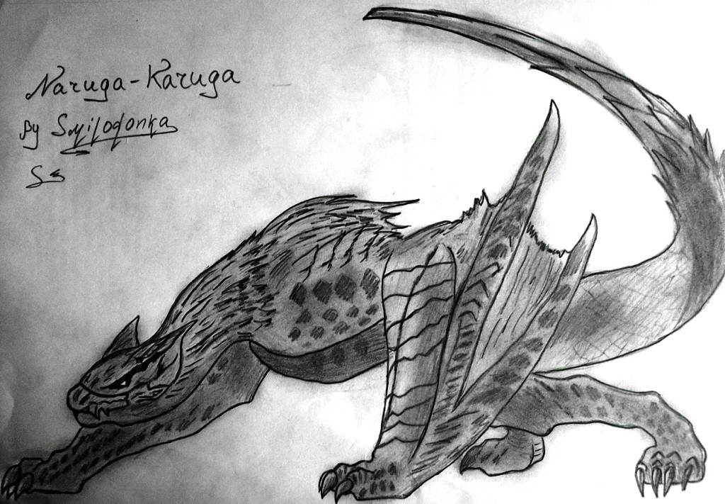 Naruga Karuga Drawing by Cmilodonka - DragoArt
