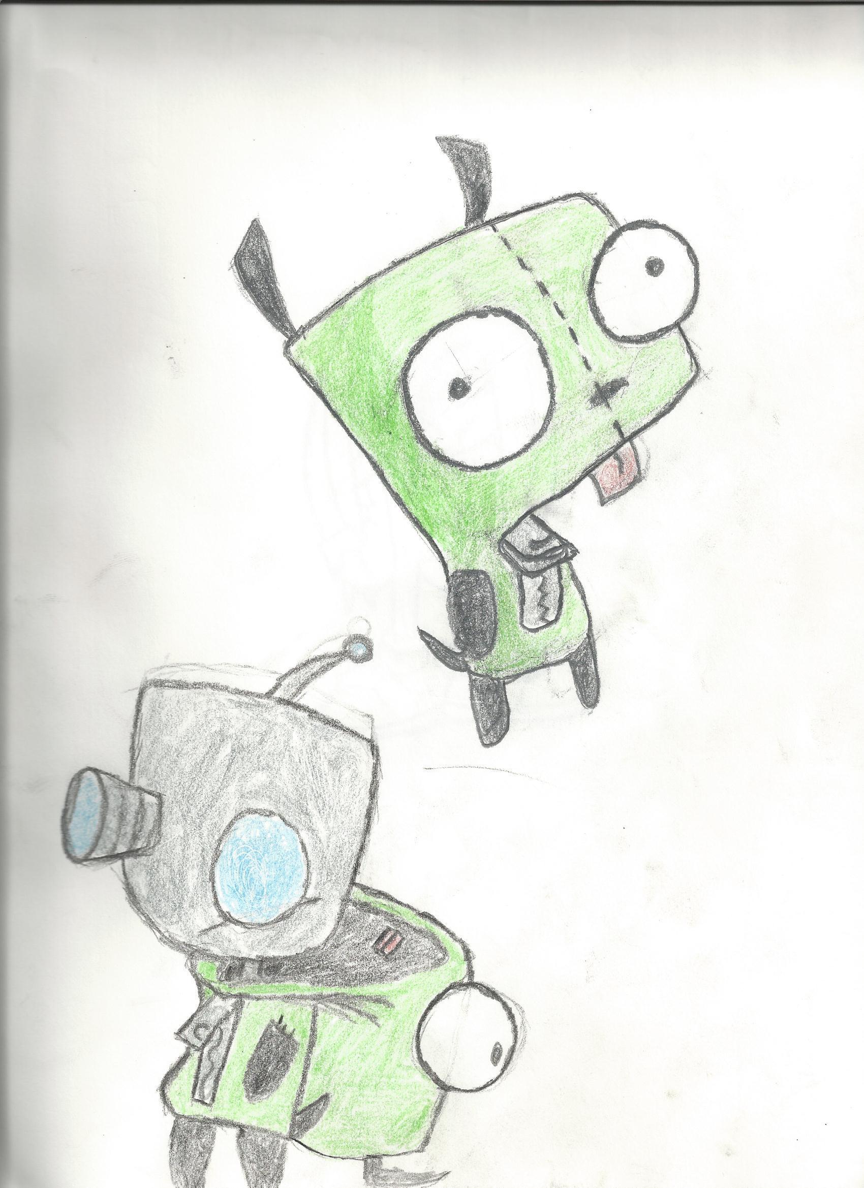 Gir Drawing by doughboi - DragoArt