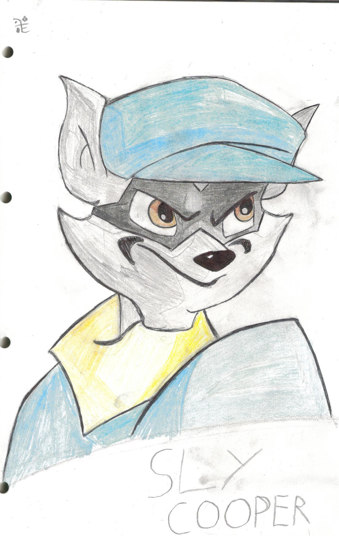 Sly Cooper Drawing by Psycomantis777 - DragoArt