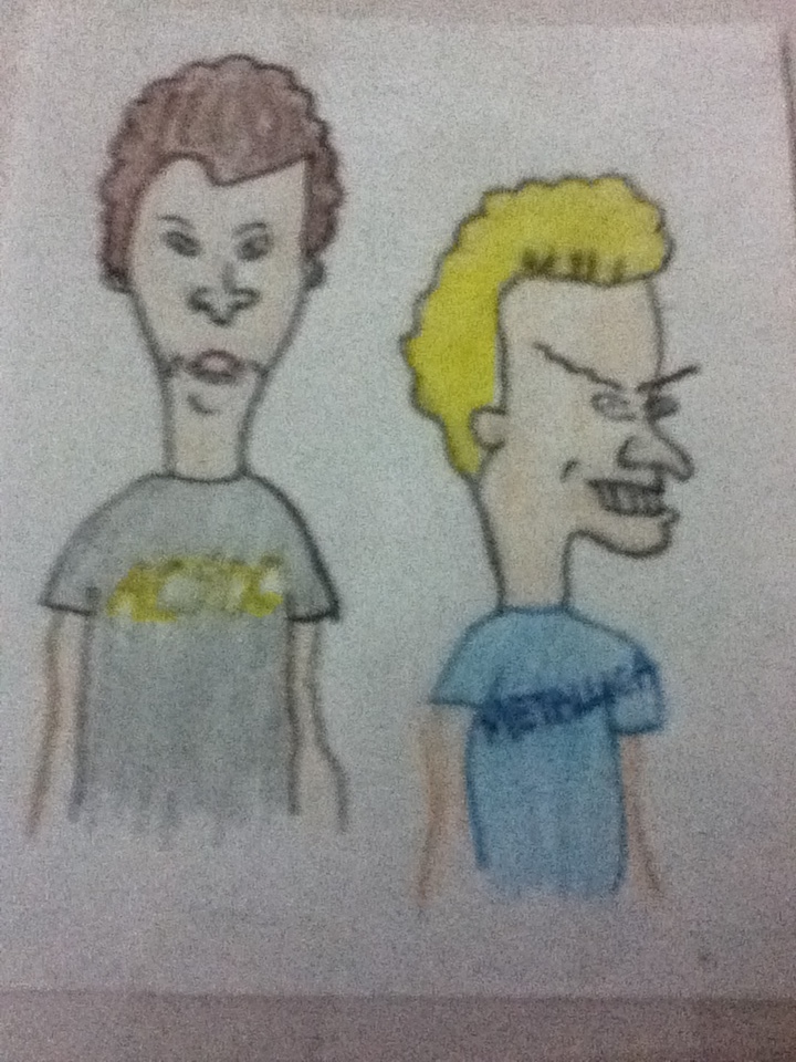 Beavis And Butthead Drawing by Jillh - DragoArt