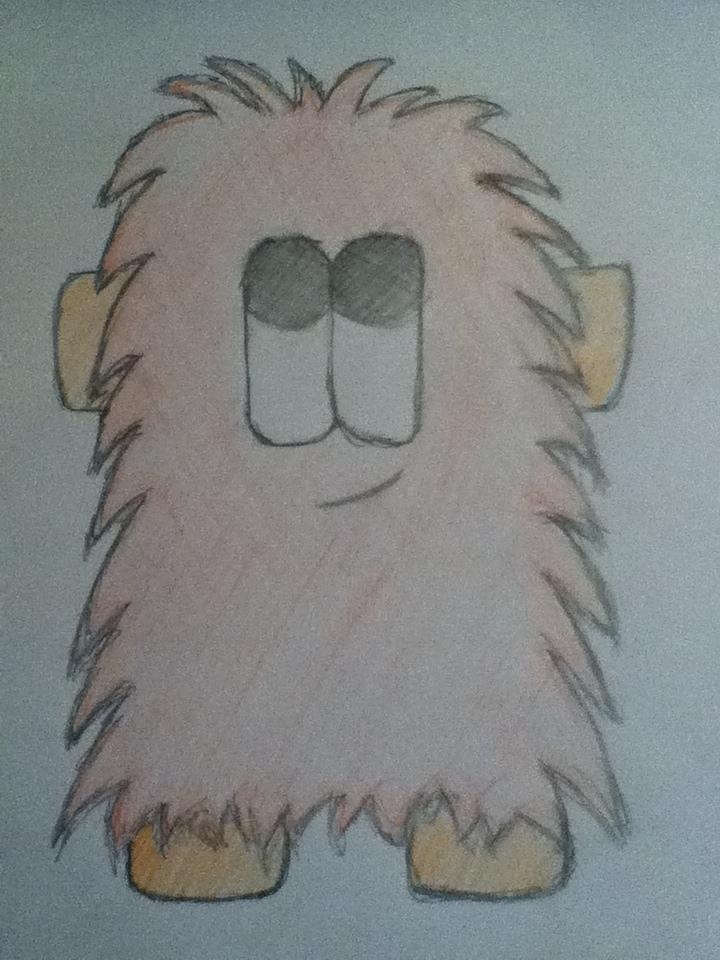 Nugget, Fictional Creature Drawing by Husky_Want_Dinna - DragoArt