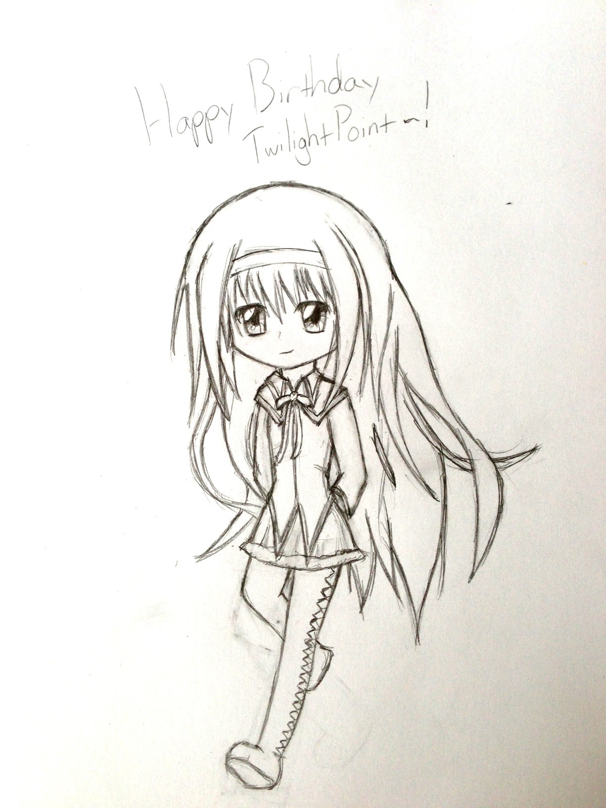 Madoka Magica Drawing by Gummi - DragoArt