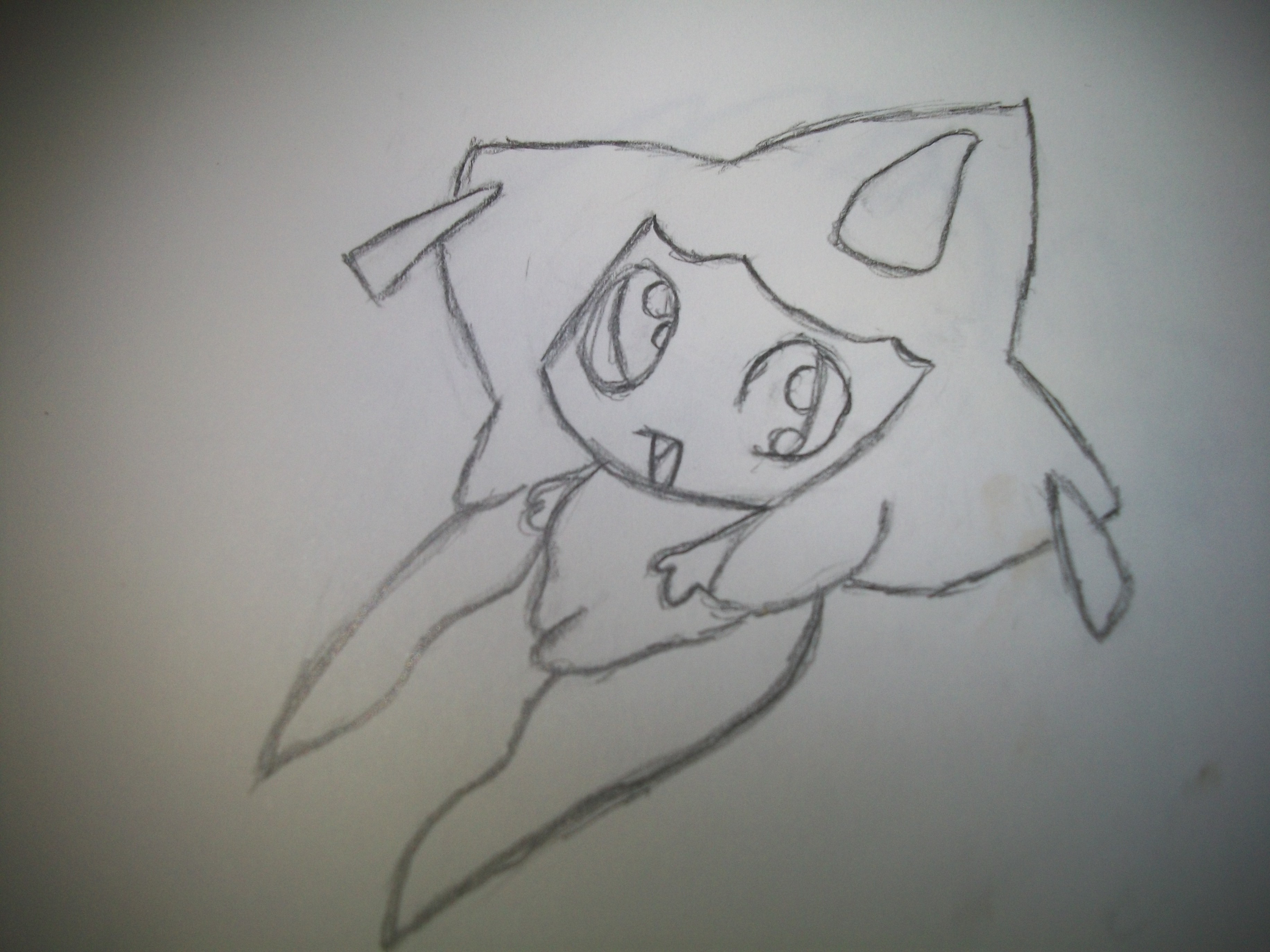 Chibi Jirachi, Pokemon Drawing by JoyBunBun - DragoArt