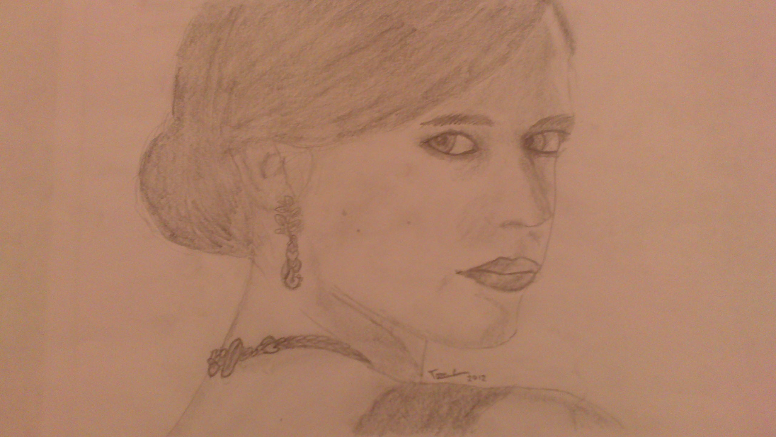 Vesper Lynd Drawing by fieldartist - DragoArt