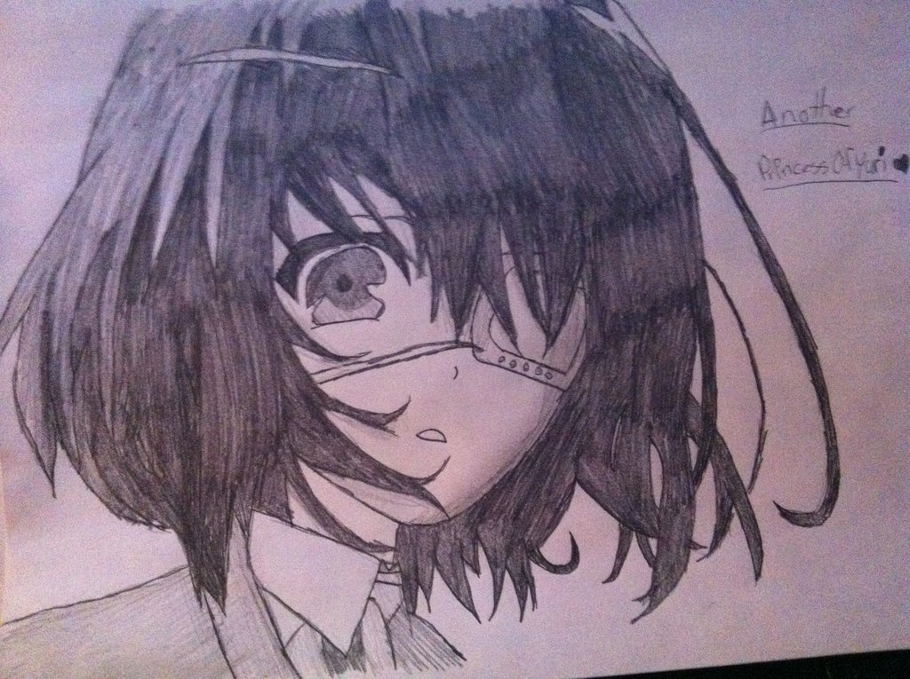 Mei Misaki Drawing by PrincessOfYuri - DragoArt