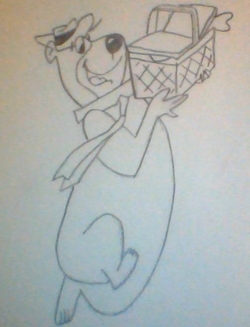 Yogi Bear Drawing by hamstergabby118 - DragoArt