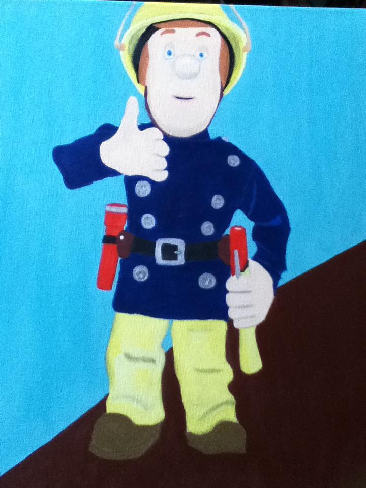 Fireman Sam Drawing by carole - DragoArt